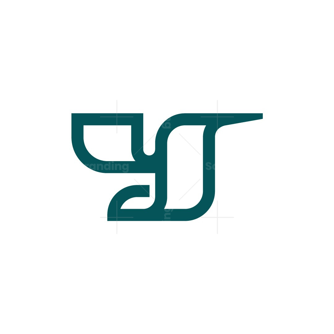 Letter Y Paper Hummingbird Logo | Scalebranding