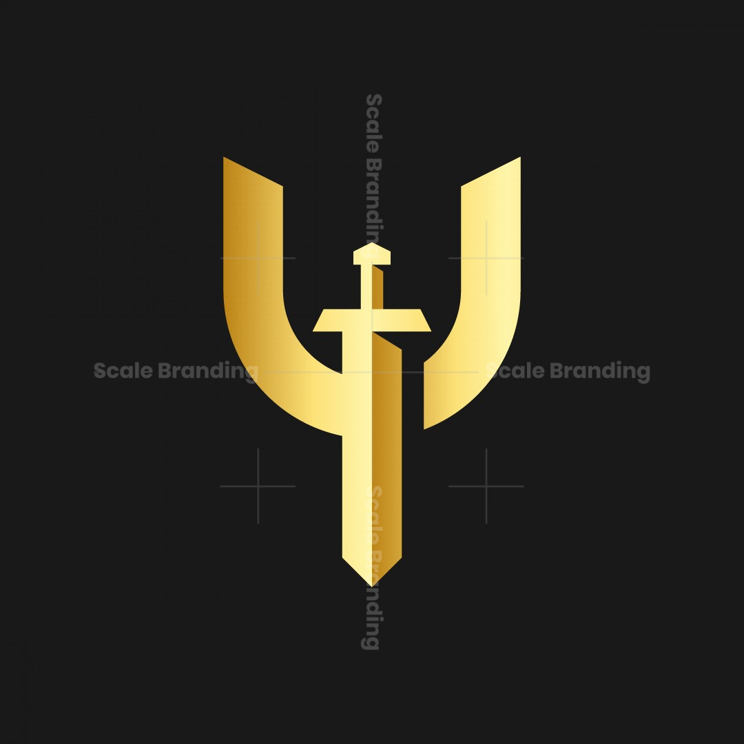 Letter Y Sword Logo | Scalebranding