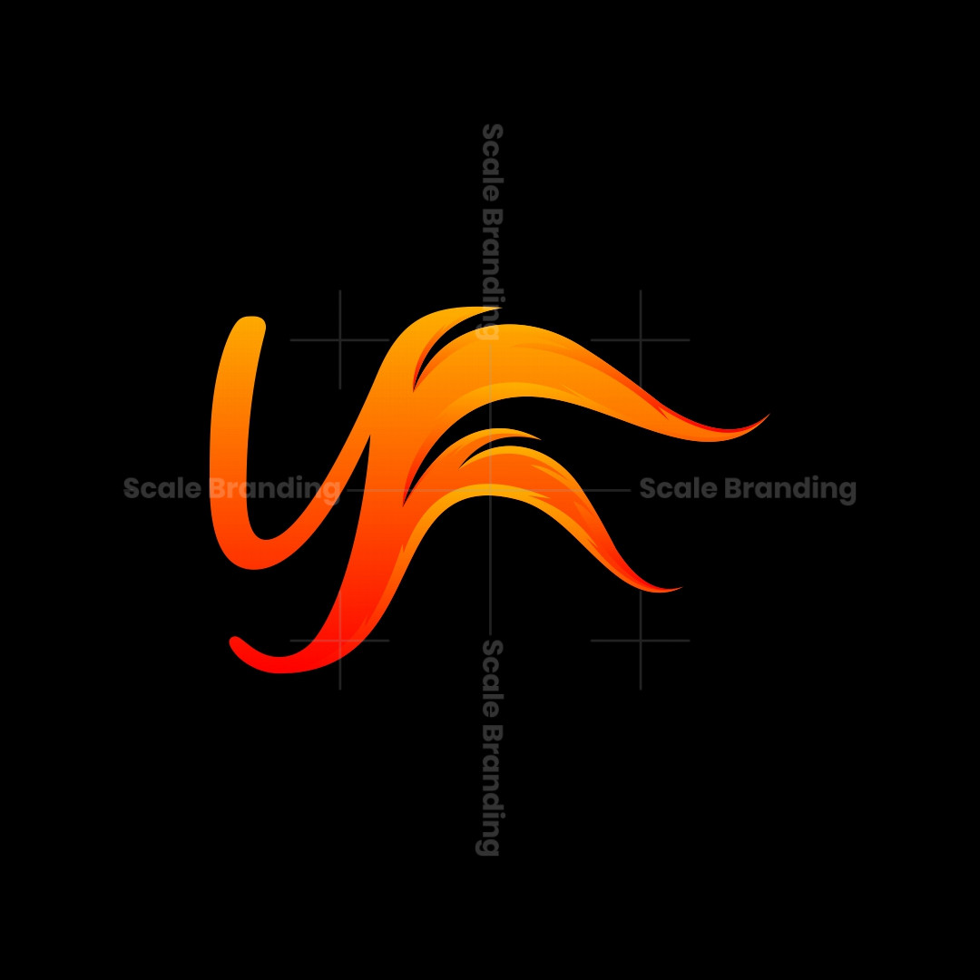 Letter YF Fire Logo | Scalebranding