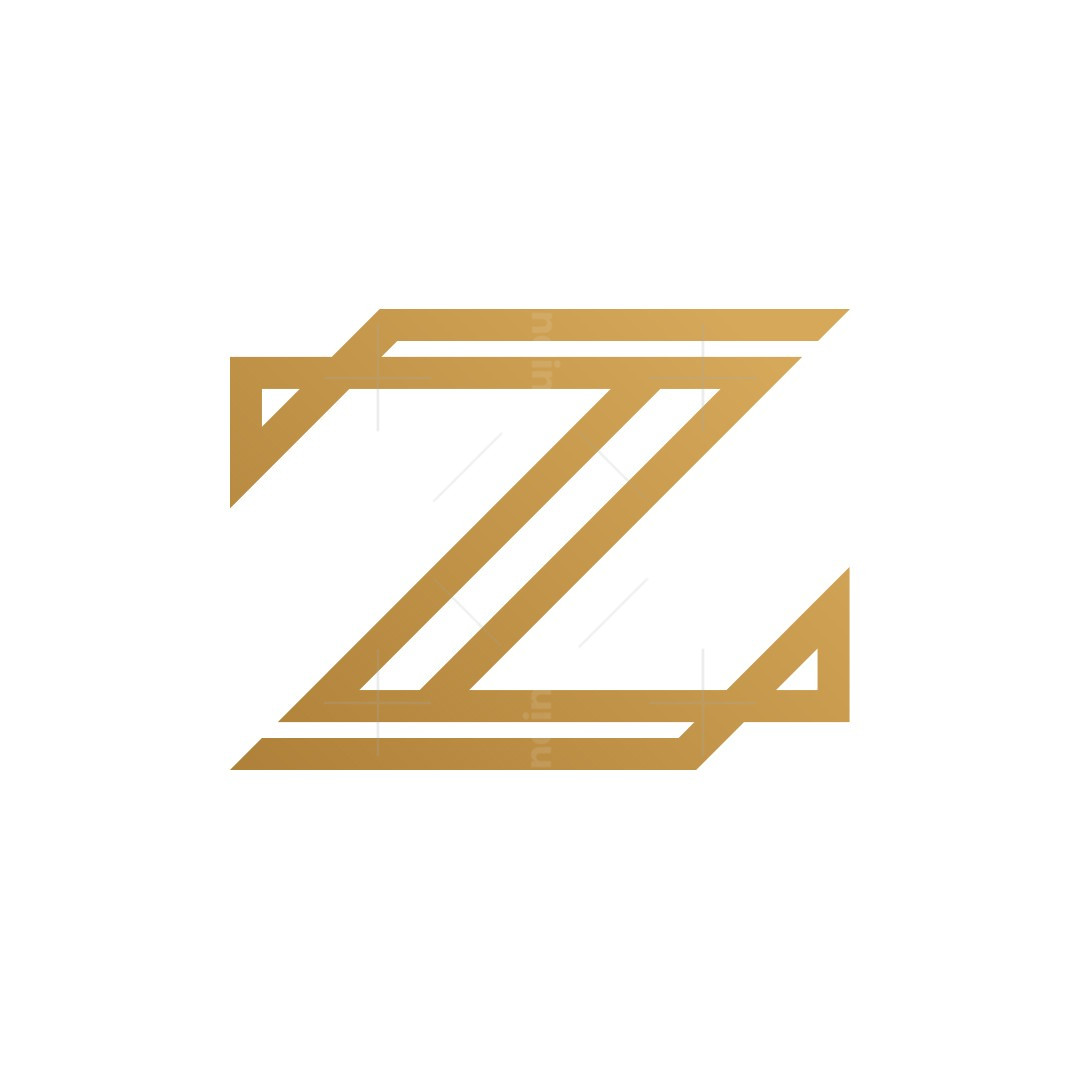 Letter Z Gold Logo | Scalebranding