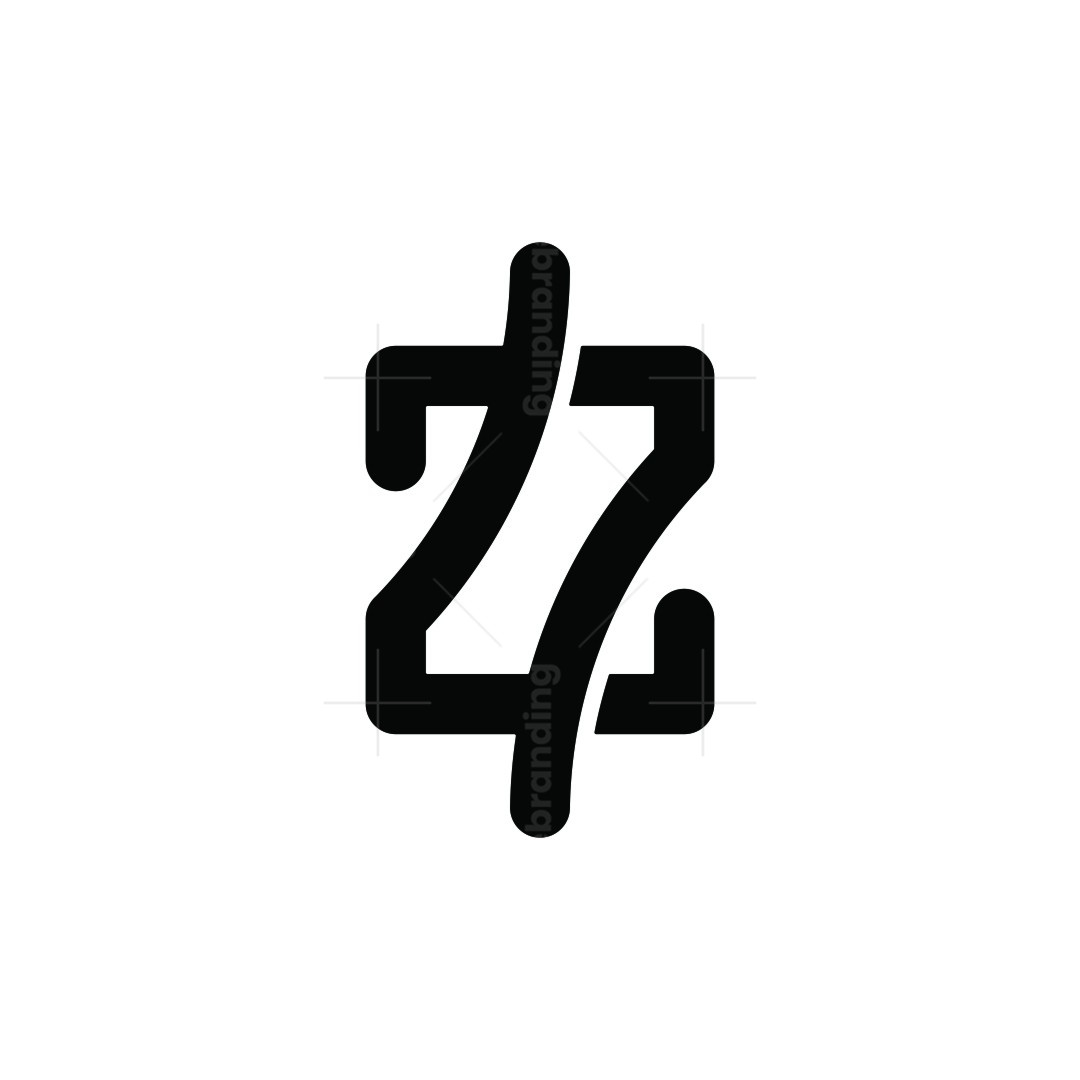 letter Z or double seven logo | Scalebranding
