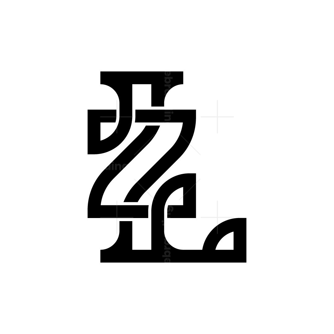 Letter ZL Monogram Logo | Scalebranding