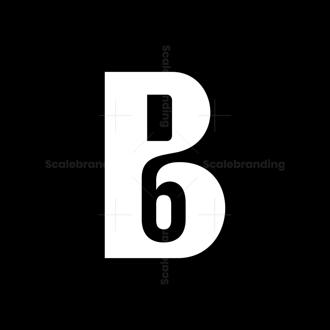 Lettermark B 6 Logo | Scalebranding