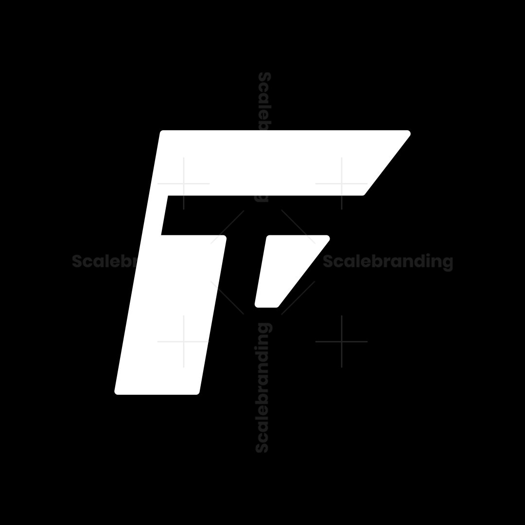 Lettermark FT or TF Logo | Scalebranding