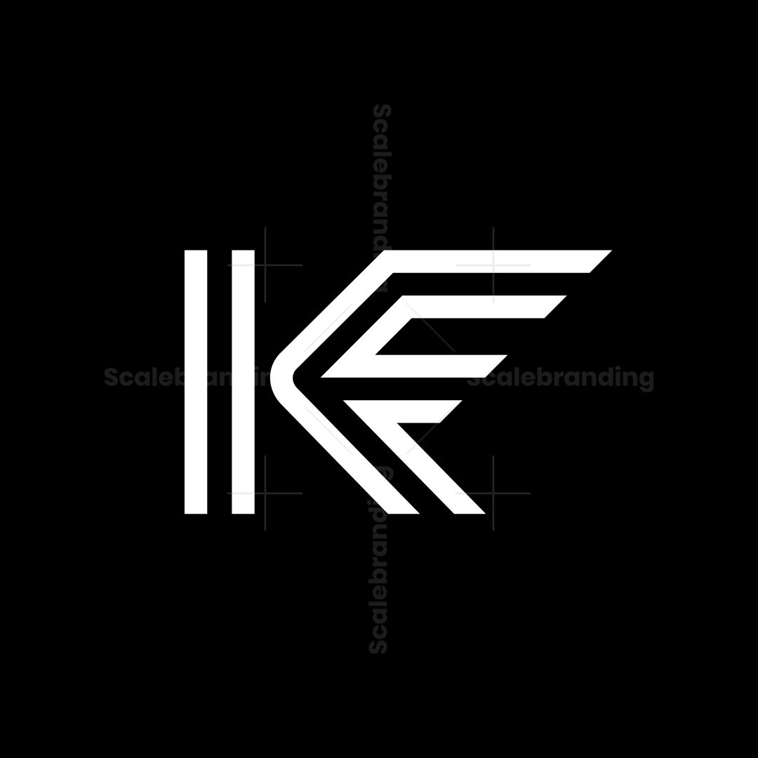 Lettermark KF Line Logo | Scalebranding