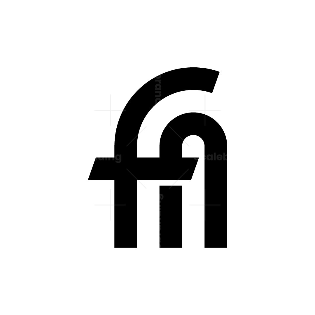 Letters FA or AF Monogram Logo | Scalebranding