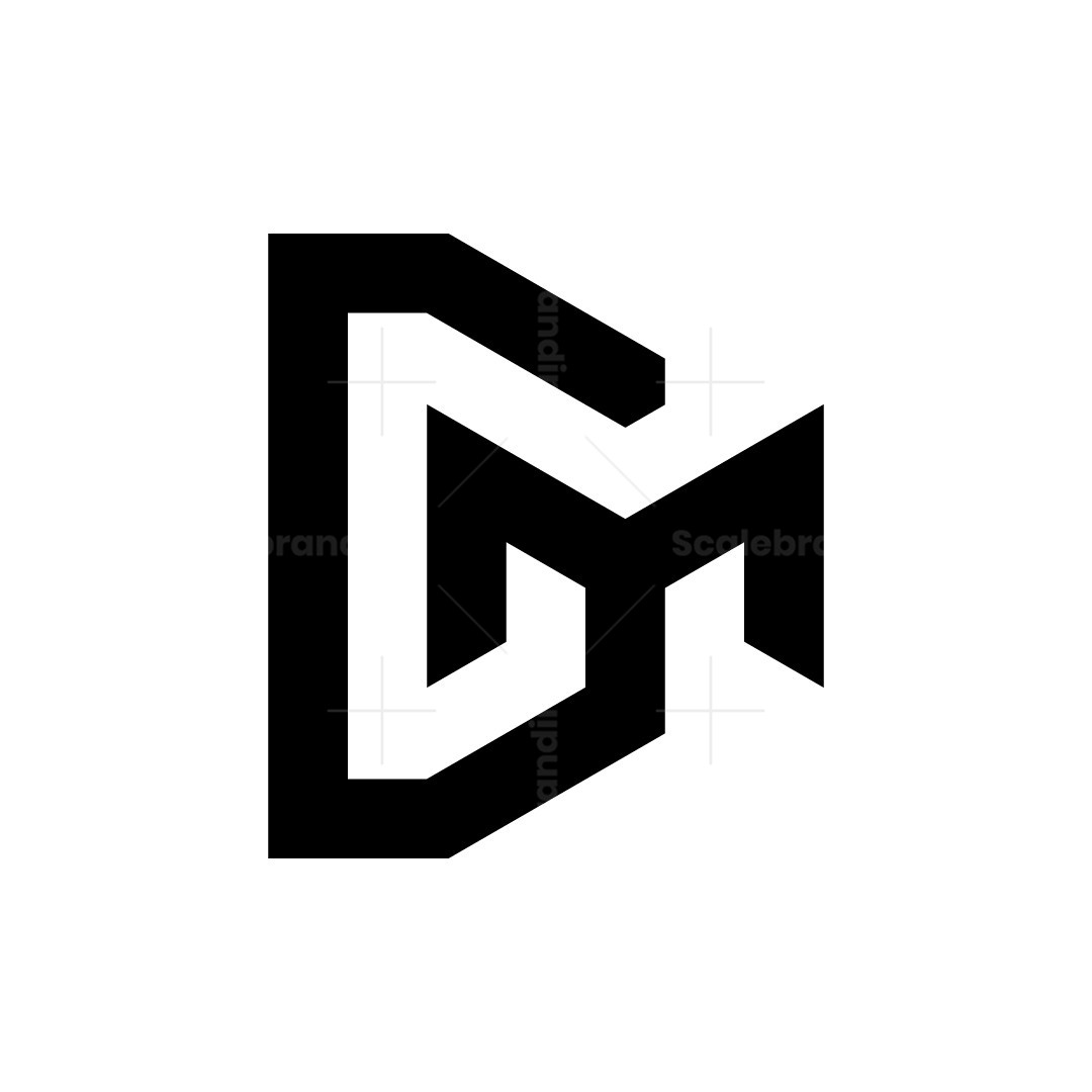 Letters GM Monogram Logo | Scalebranding