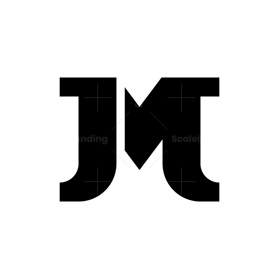 Letters JM Monogram Logo | Scalebranding