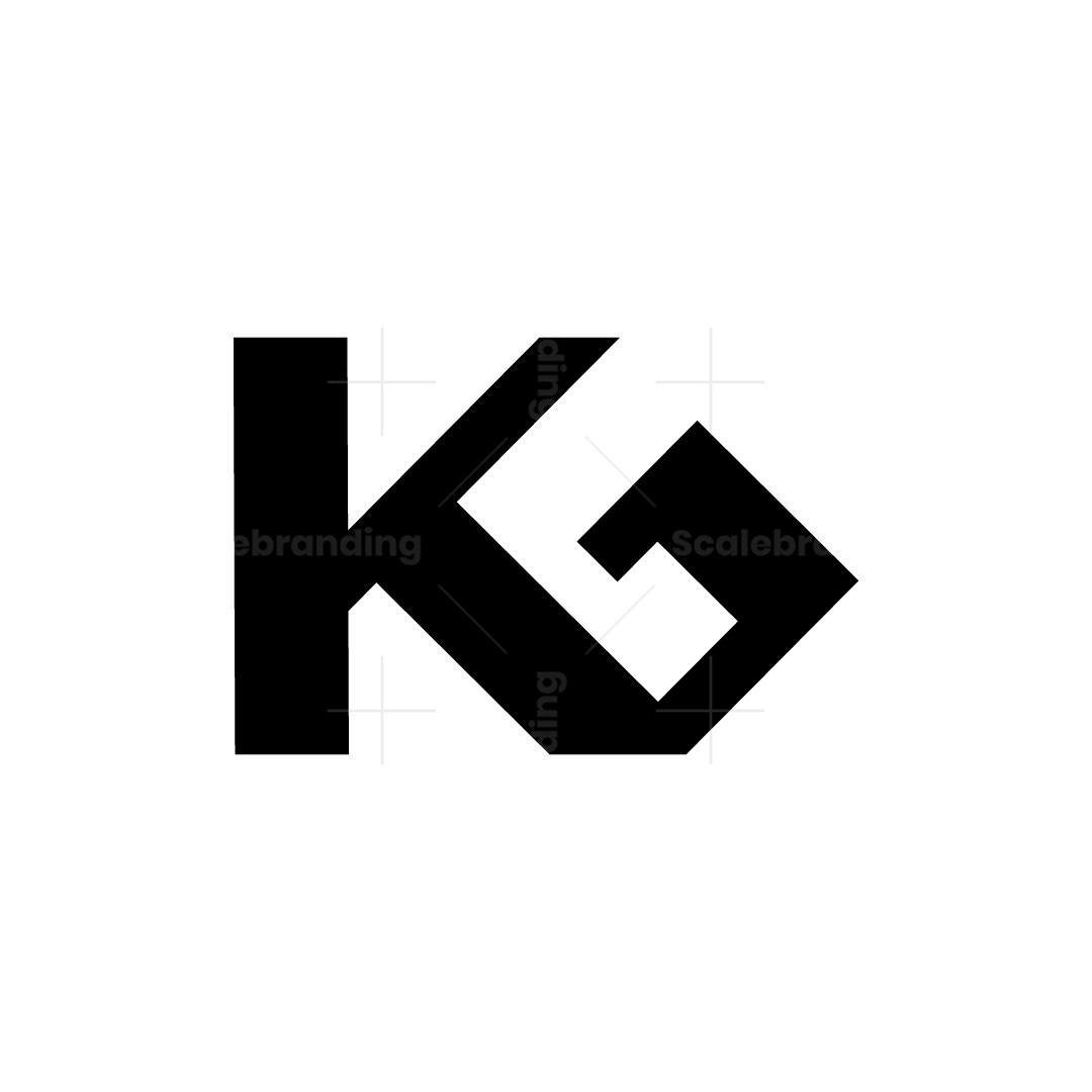 Letters KG Monogram Logo | Scalebranding