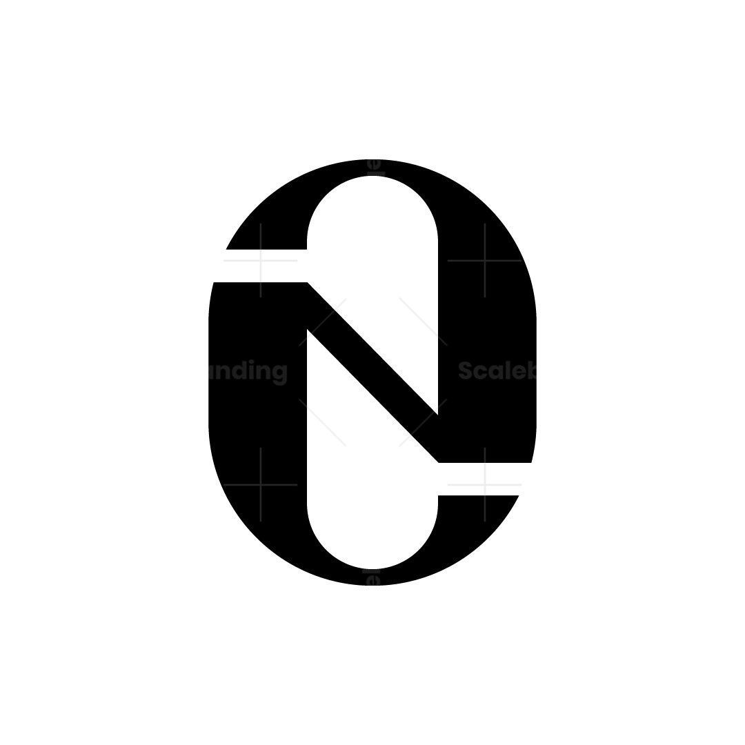Letters NO Monogram Logo | Scalebranding