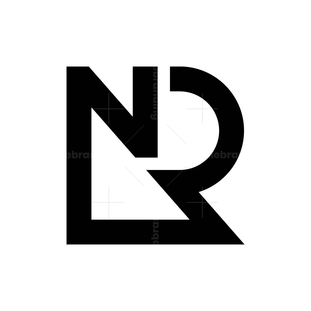 Letters NR Monogram Logo | Scalebranding