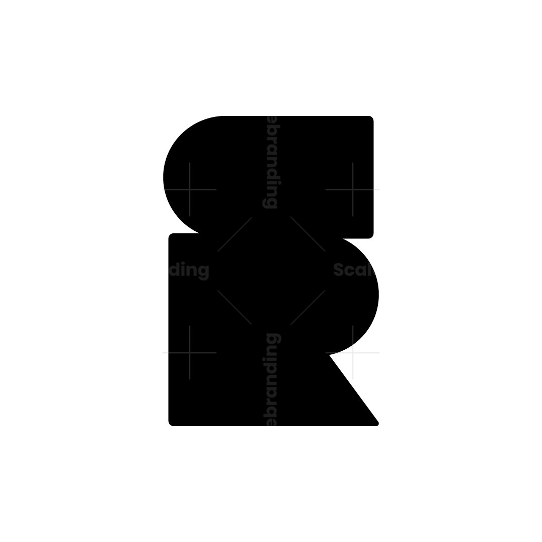Letters SR Monogram Logo | Scalebranding