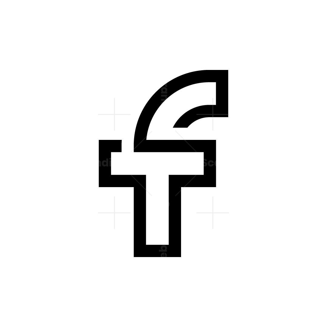Letters TF Monogram Logo | Scalebranding