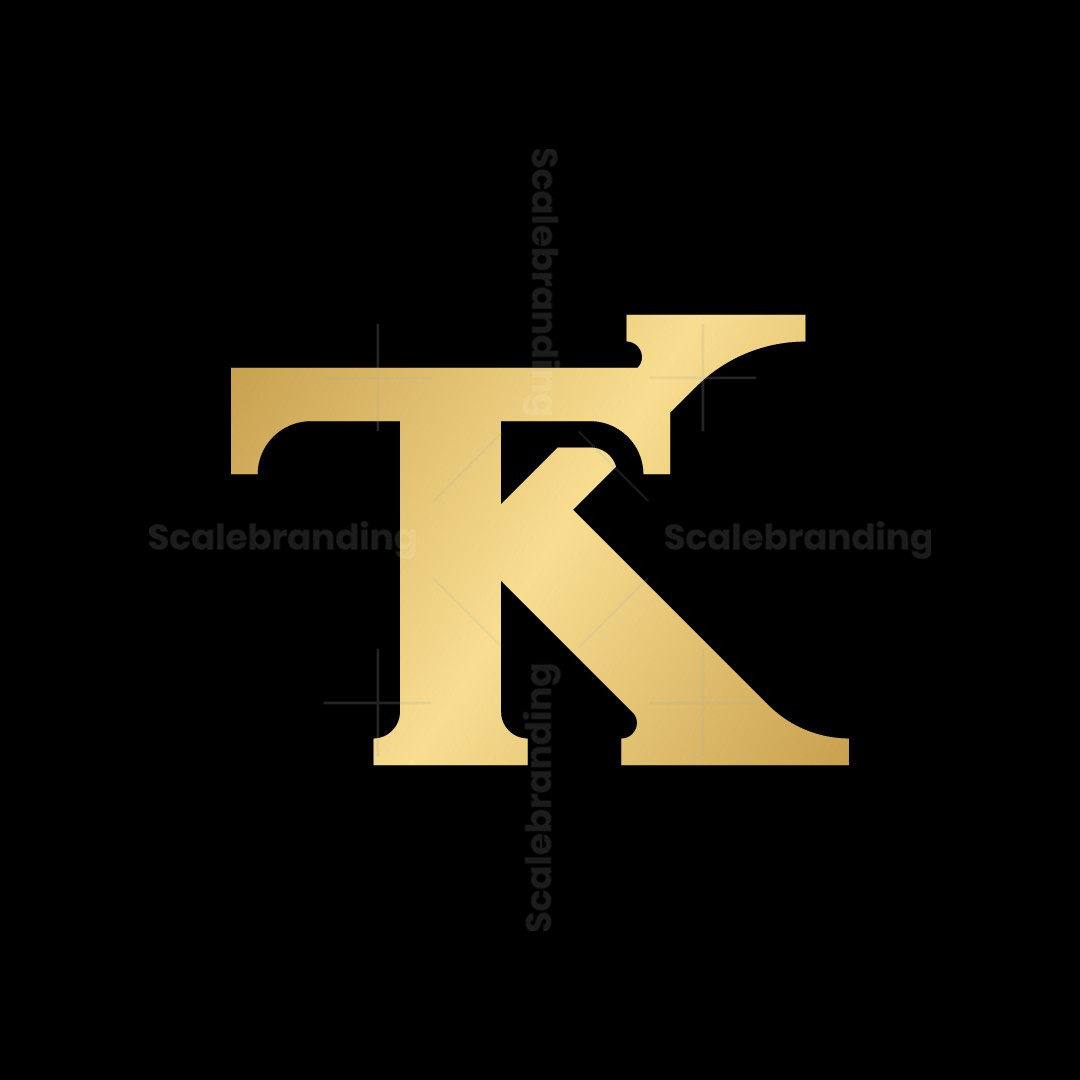Letters TK Monogram Logo | Scalebranding