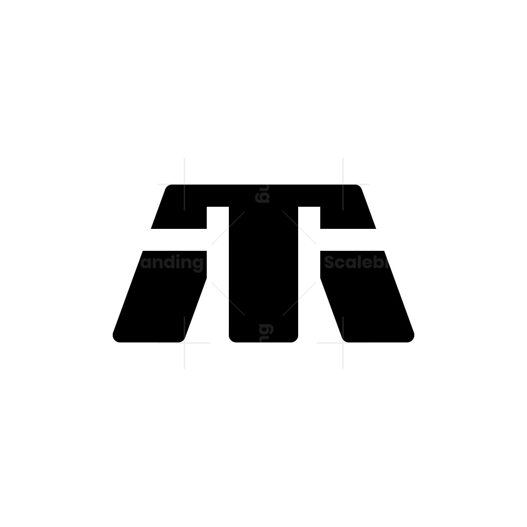 Letters TM Monogram Logo | Scalebranding