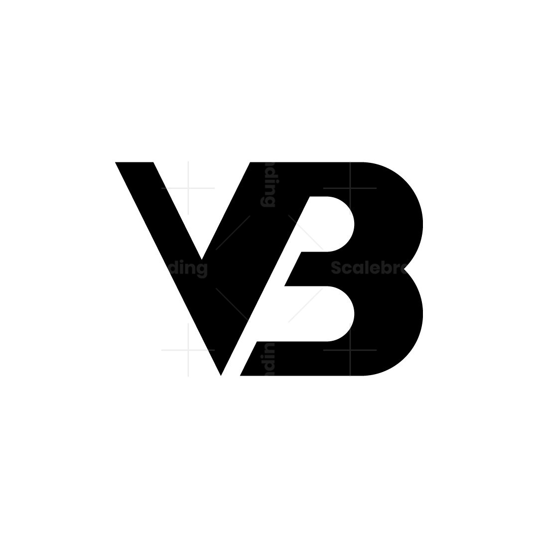 Letters VB Monogram Logo | Scalebranding