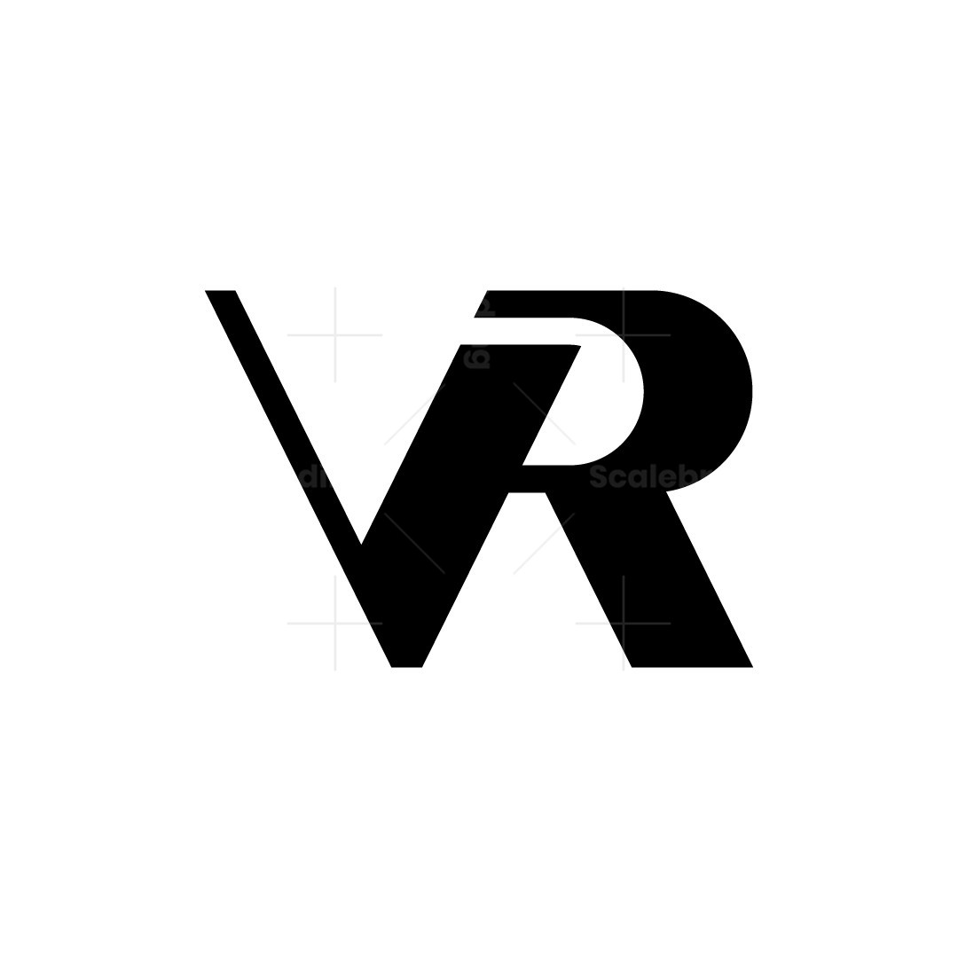 Letters VR Monogram Logo | Scalebranding