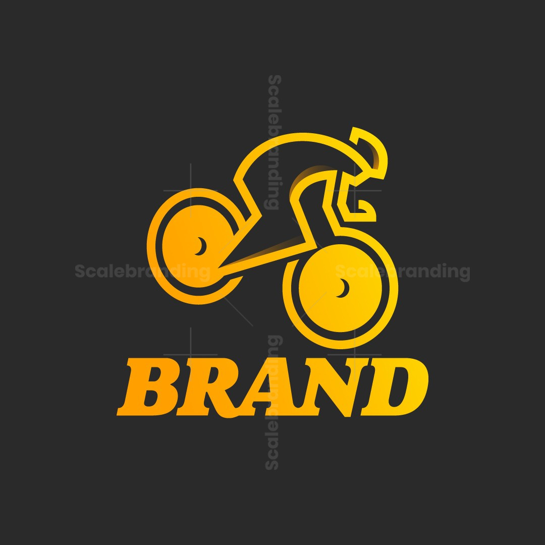 Lightning Bicycle Logo | Scalebranding