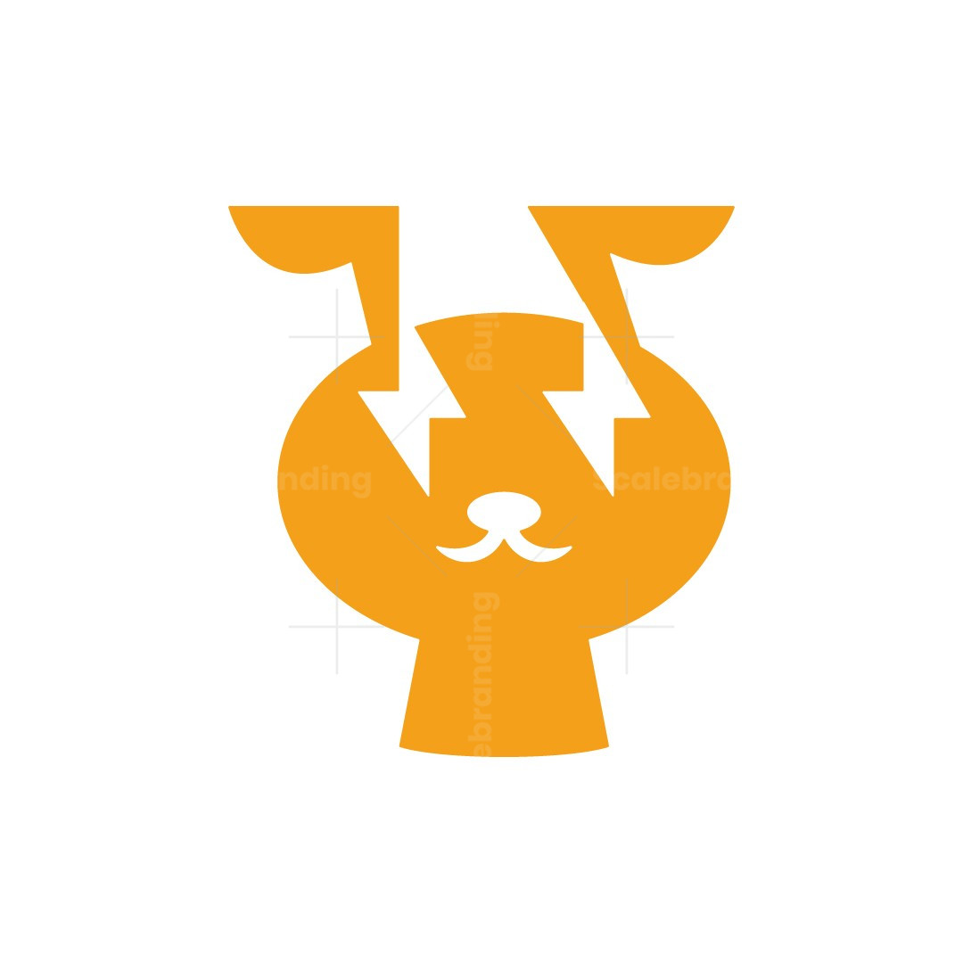 Lightning Dog Logo | Scalebranding