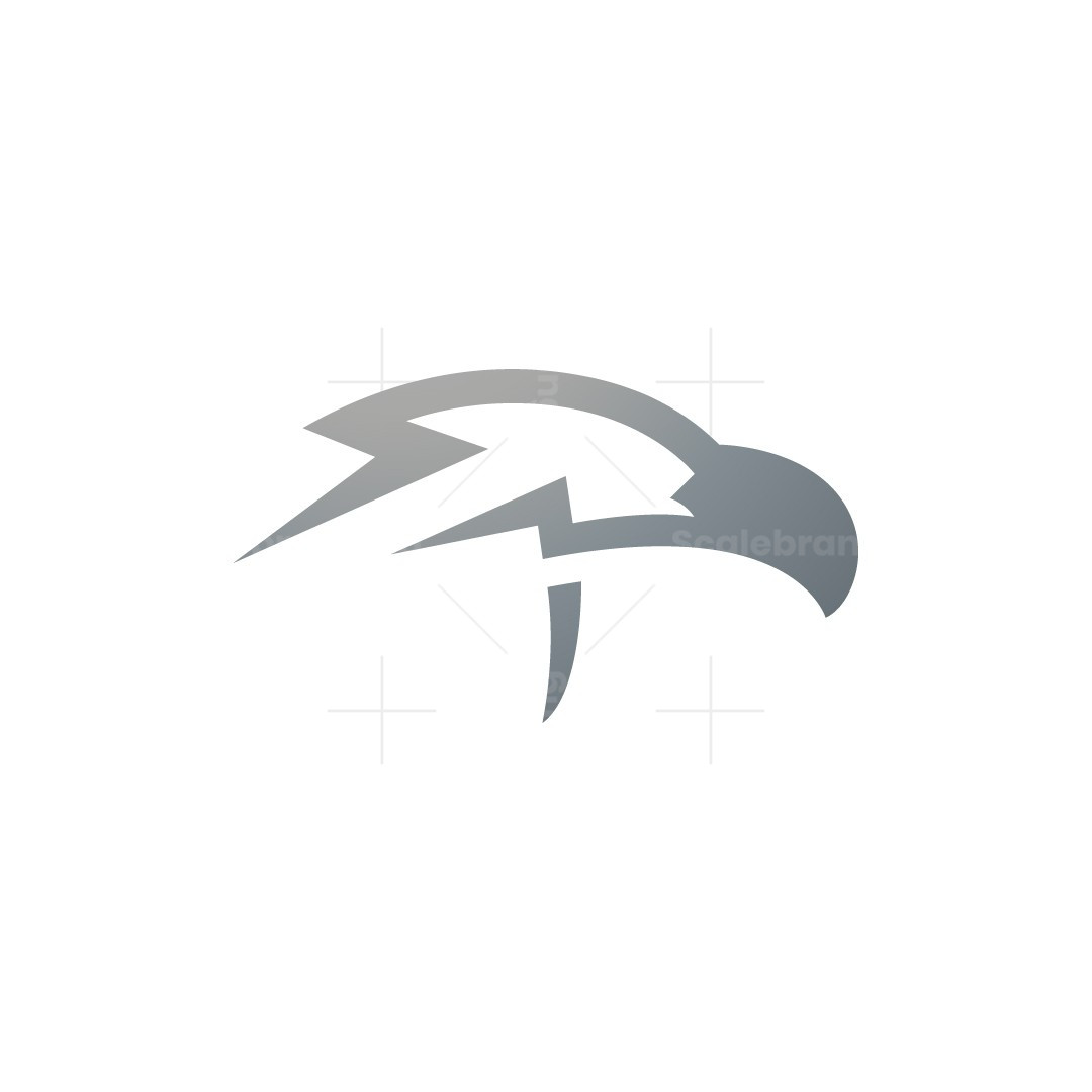 Lightning Eagle Logo Energy Eagle Head Logo | Scalebranding