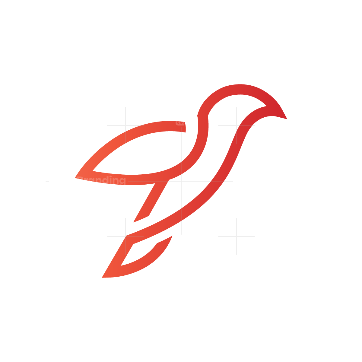 Flying Red Bird Logo