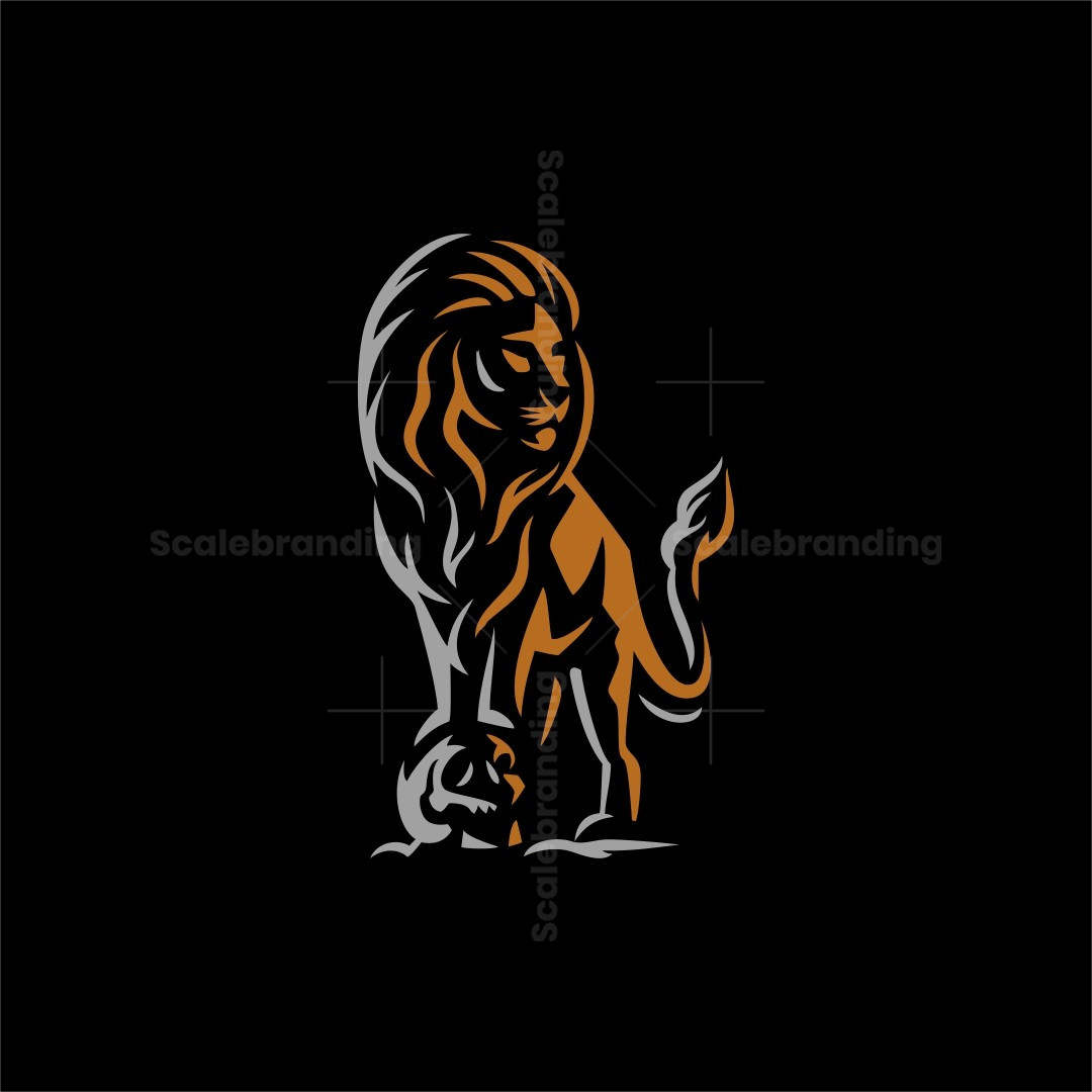 Lion Skull Logo Combination Lion Logo Stock Illustrations – 267