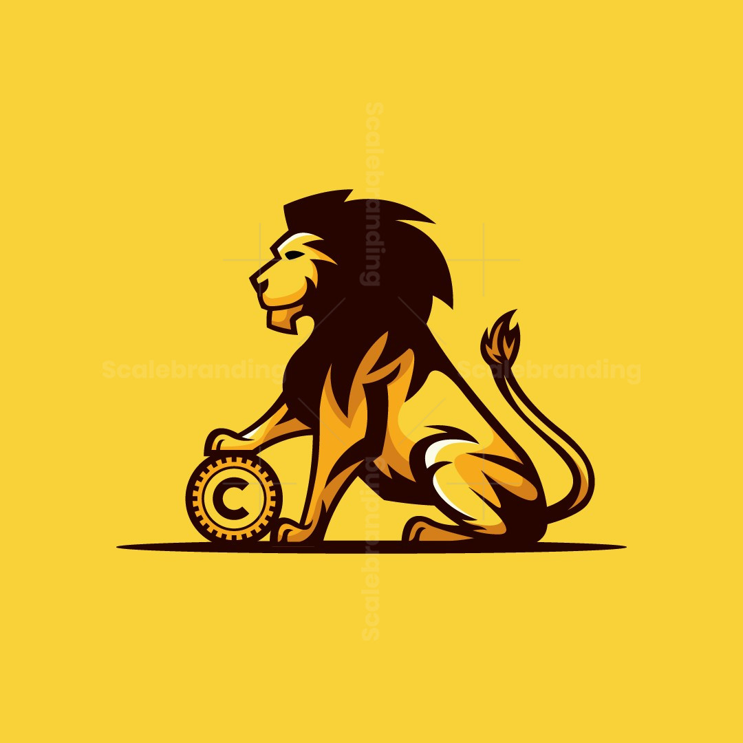 Lion Coin Logo | Scalebranding