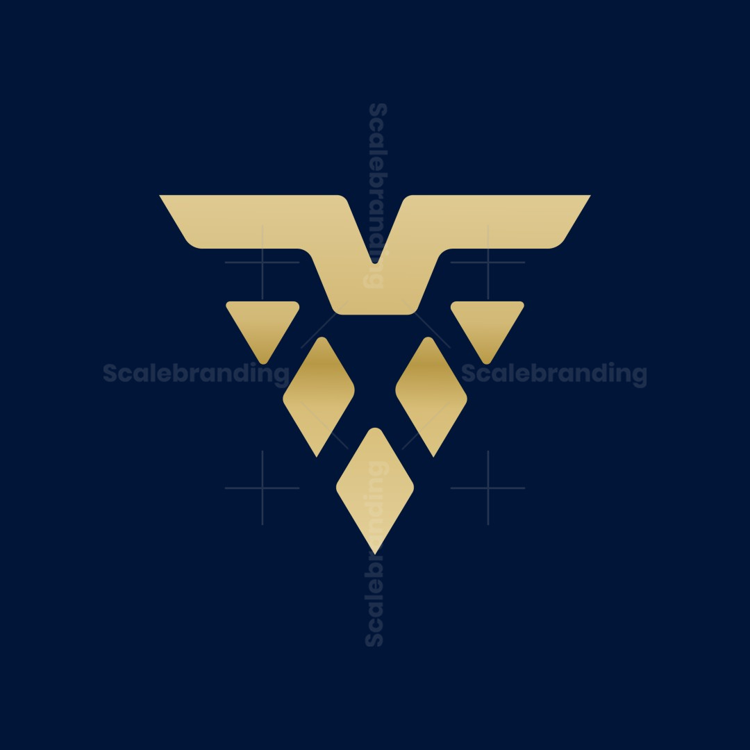 V Logotipo Elegant Letter V Logo | Scalebranding