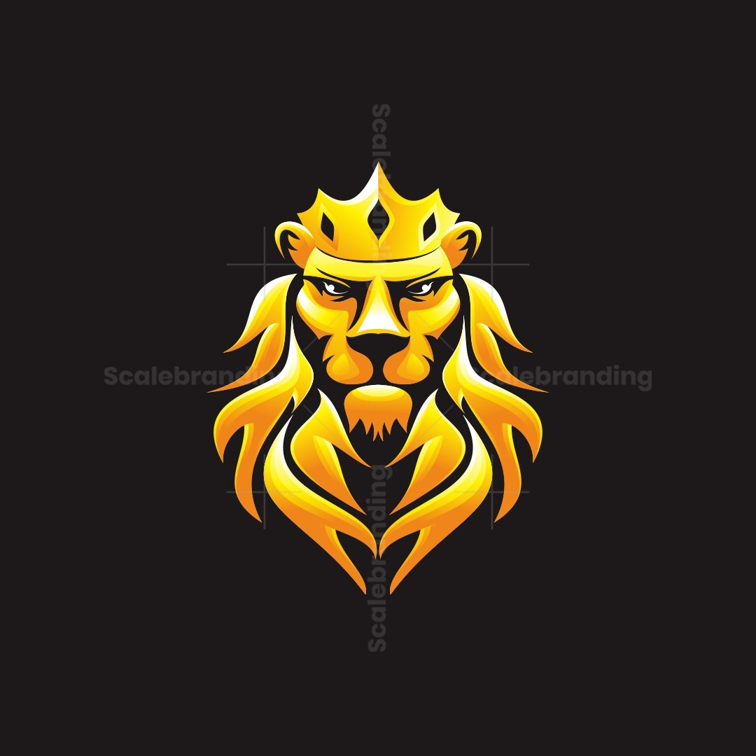 Lion Fire King Logo | Scalebranding