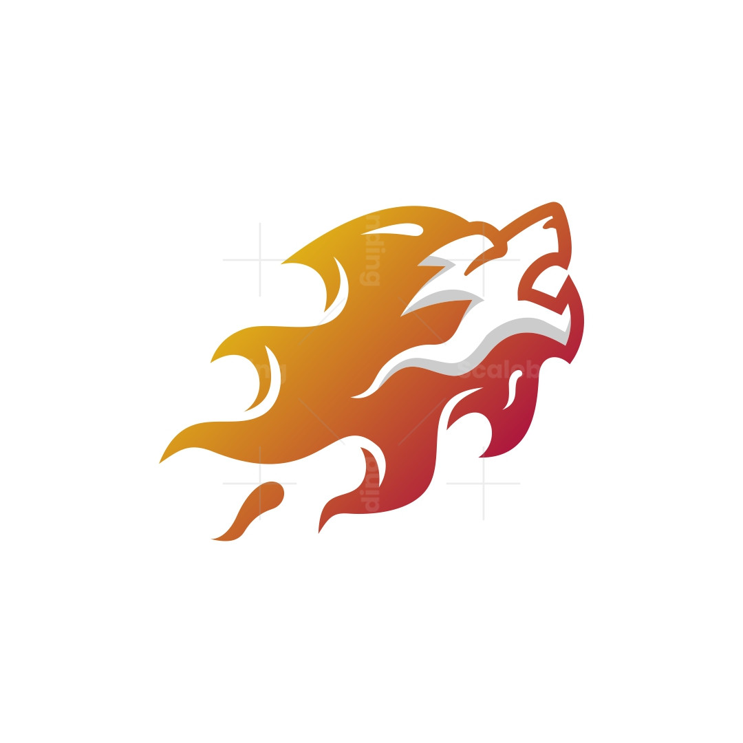 Lion Fire Logo | Scalebranding