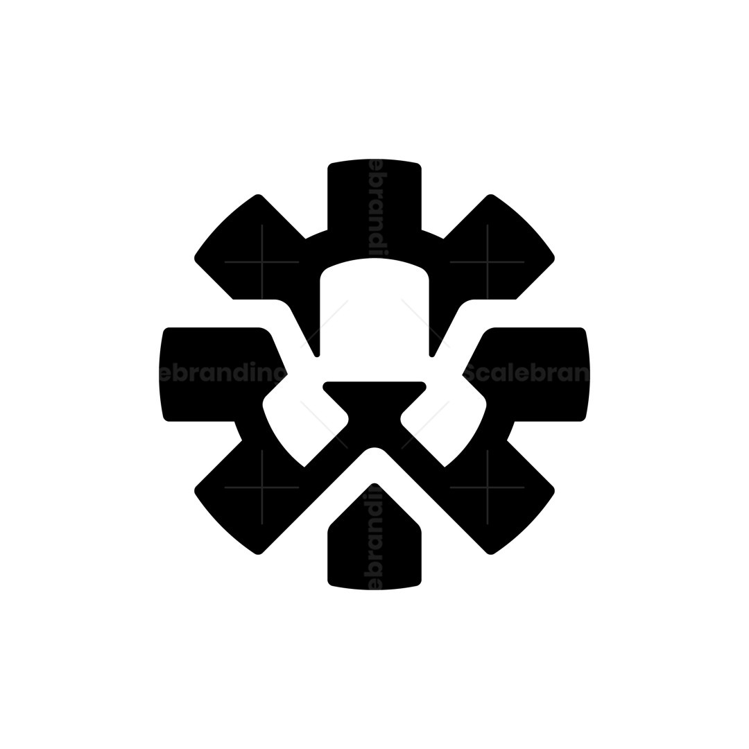 lion gear Logo | Scalebranding