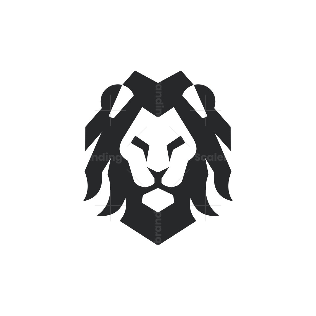 Lion Faces Logo Lion Head SVG File Lion Vector Images, Silhouette,