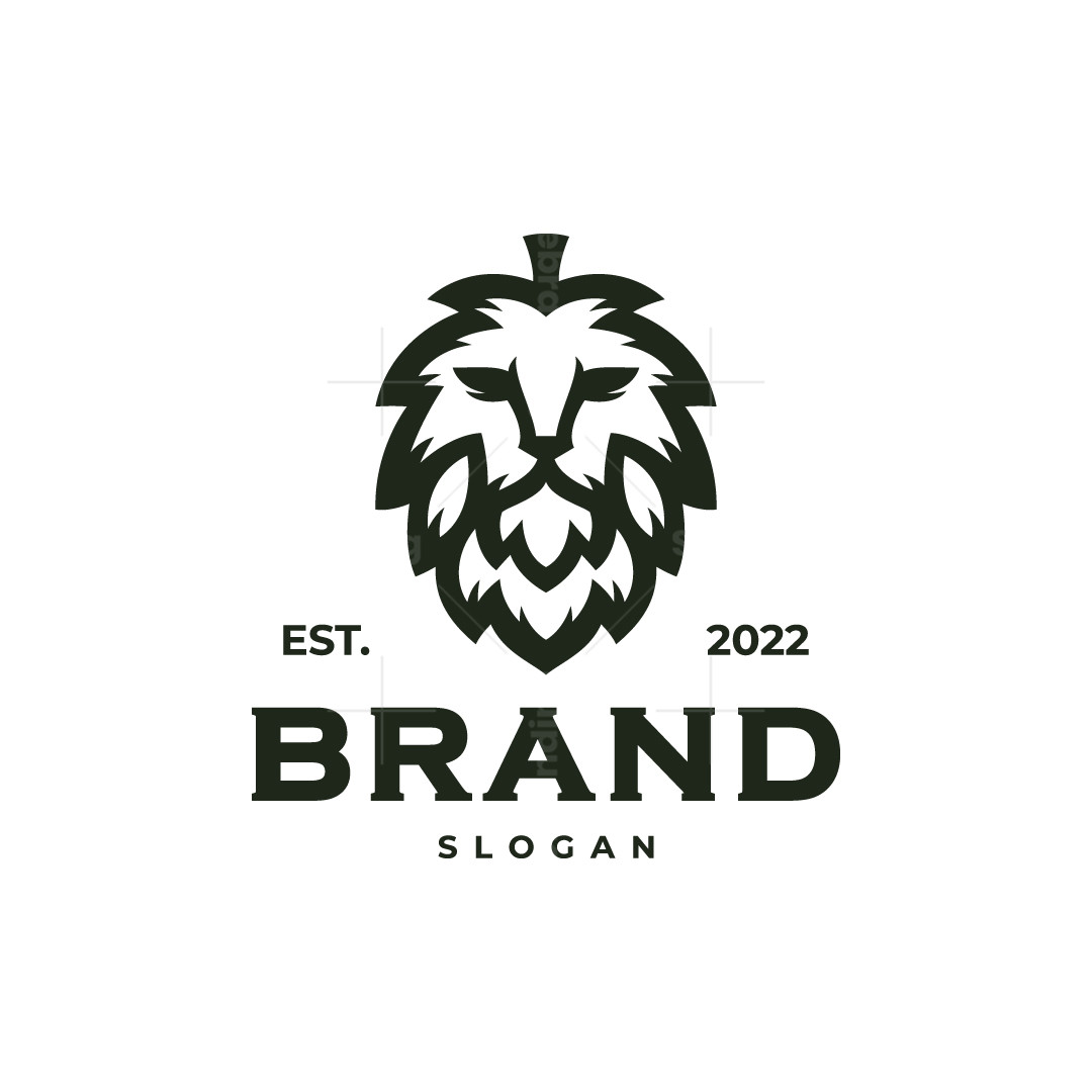 Lion Hops Logo | Scalebranding