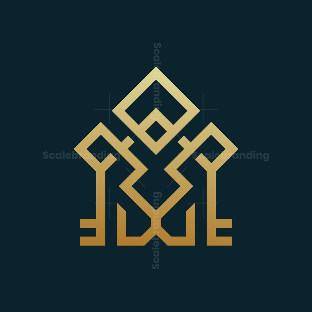 Lion key House Logo | Scalebranding