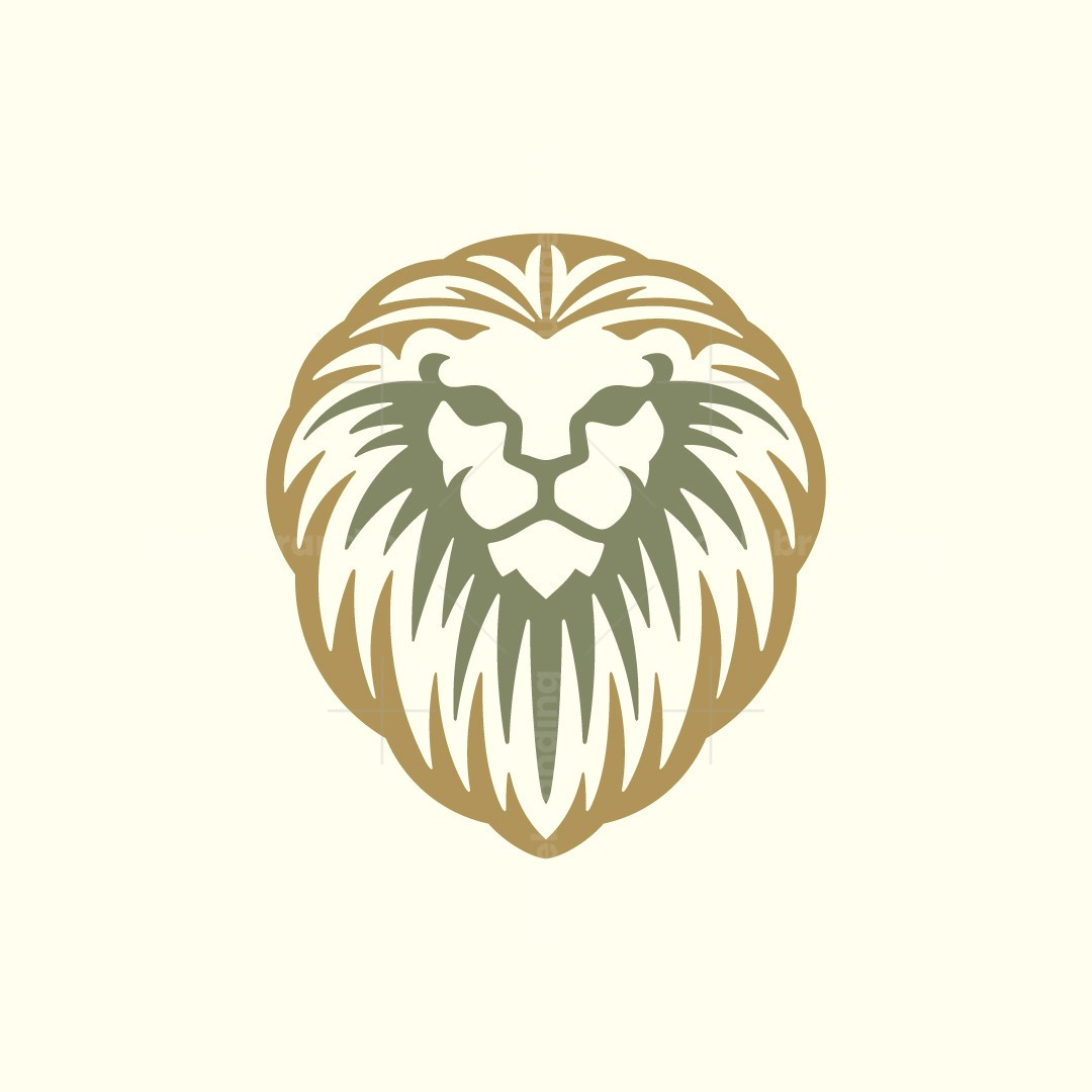 Lion King Face Big Mane Logo | Scalebranding