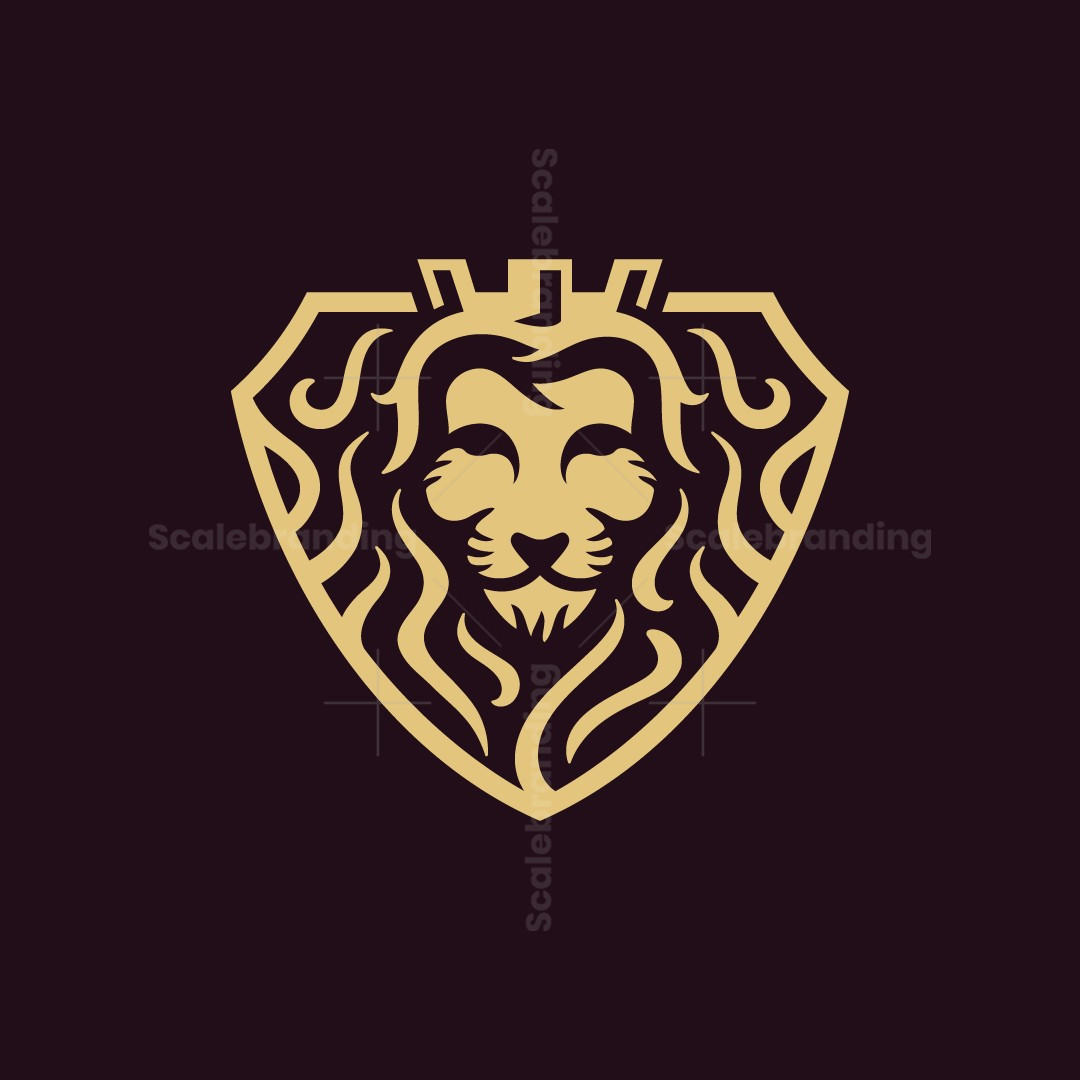 Lion tower shield logo | Scalebranding