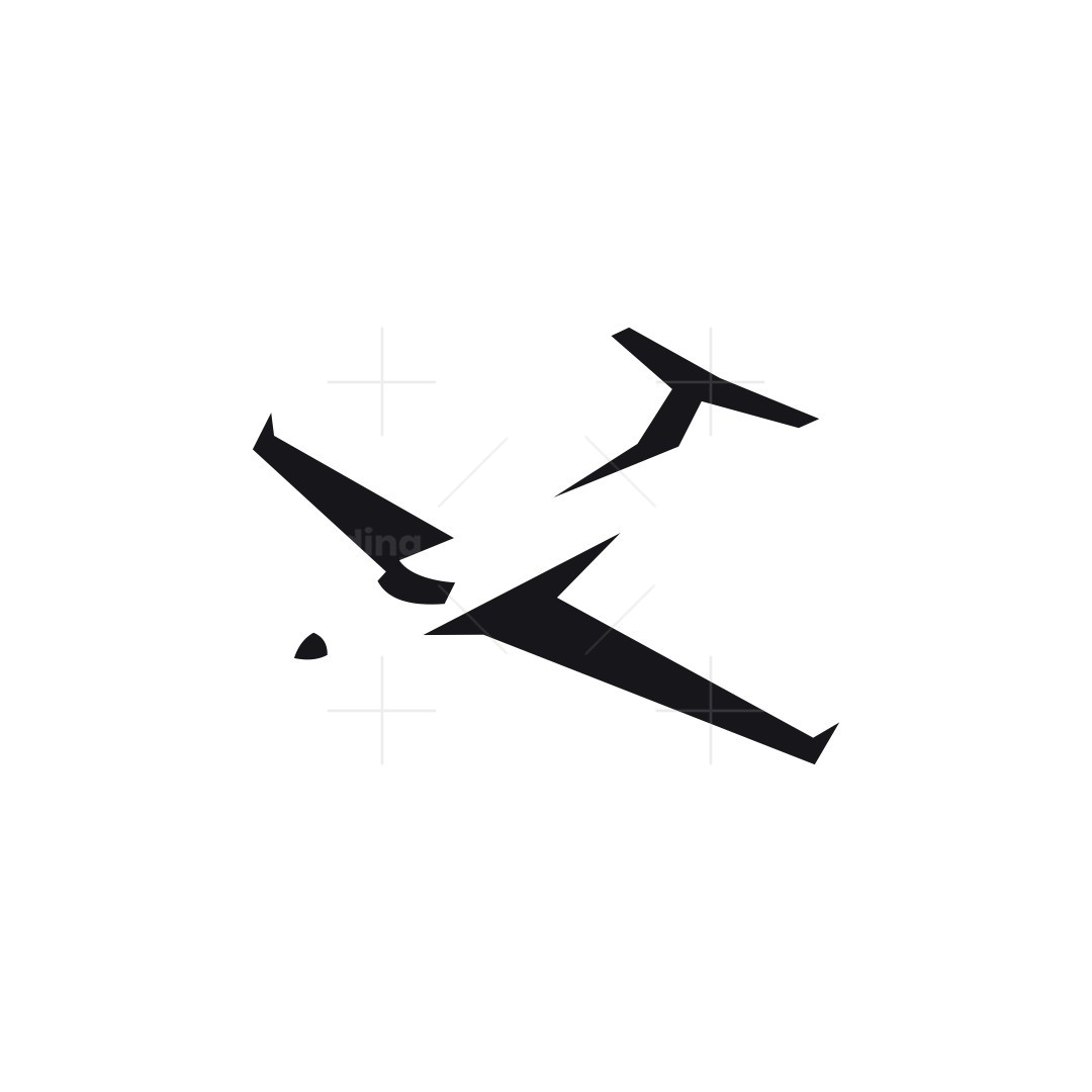 Small Airplane Logo