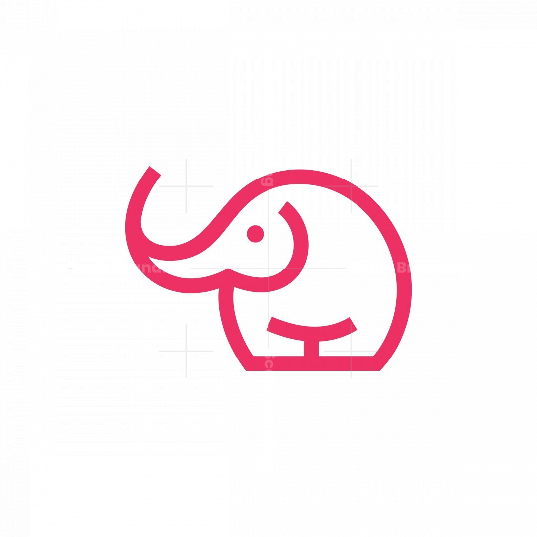 Little Elephant Icon Logo | Scalebranding
