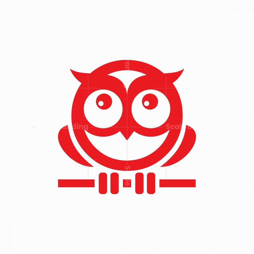 Little Owl Mascot Logo | Scalebranding