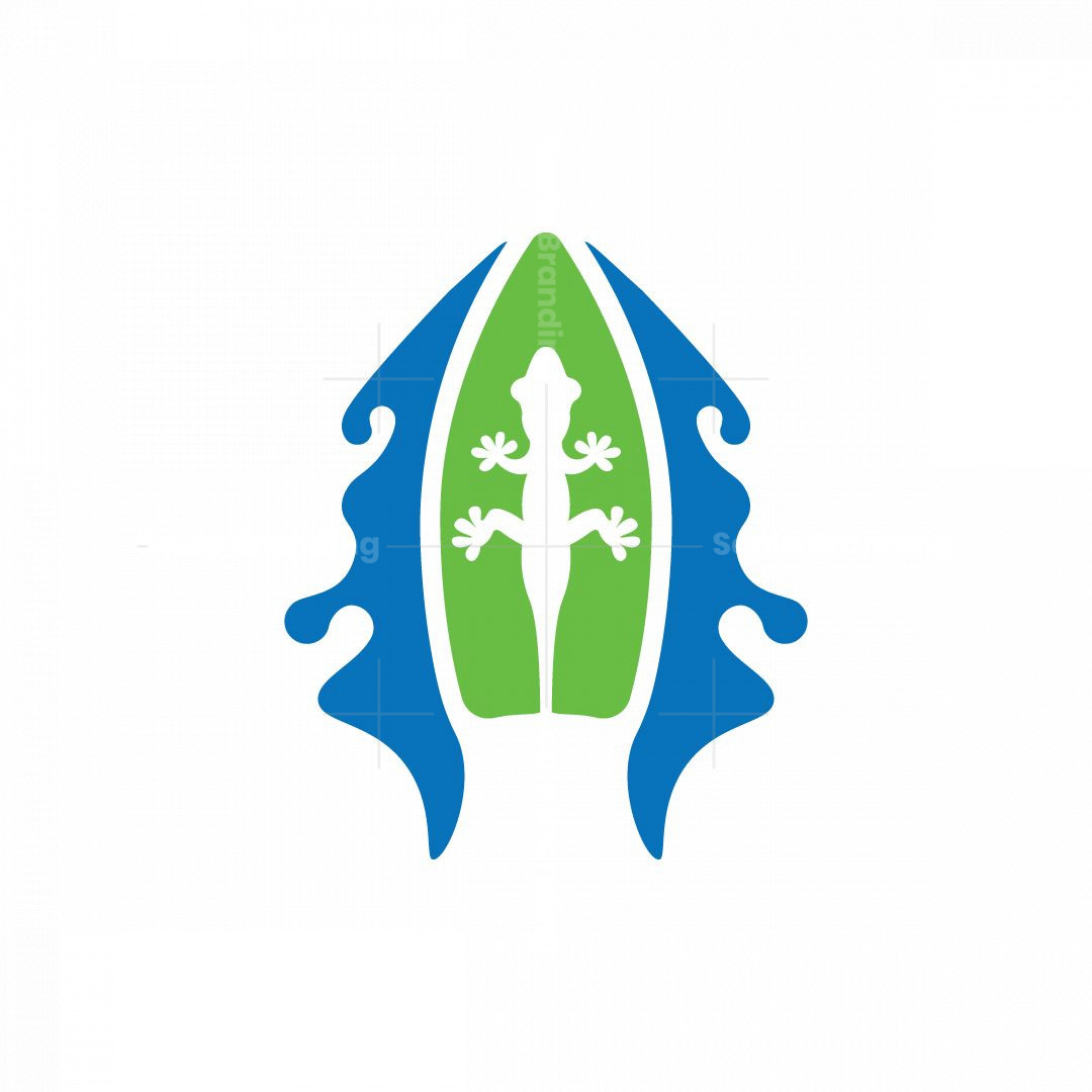 Lizard Surf Logo | Scalebranding