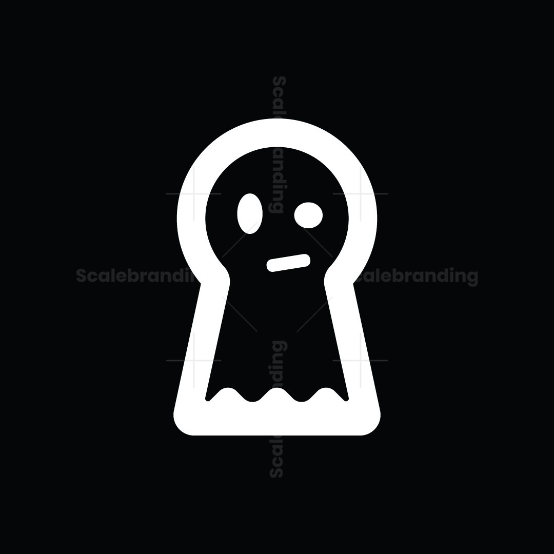 Lock Ghost Logo | Scalebranding