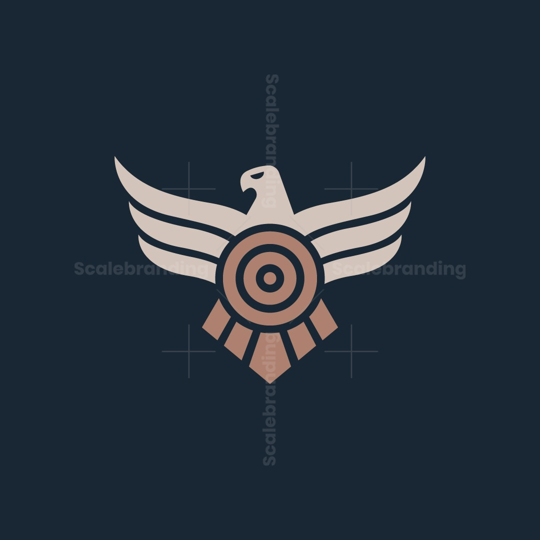 Locomotive eagle target logo | Scalebranding