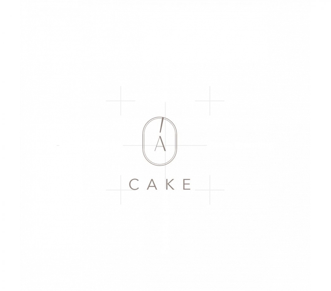 Logo A. Cake | Scalebranding