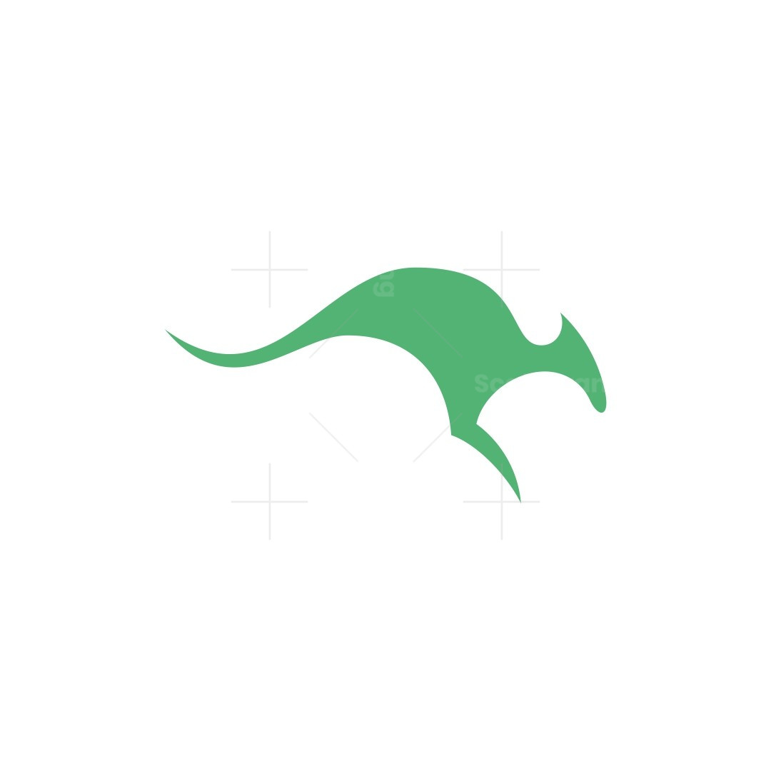Logo Green Kangaroo | Scalebranding