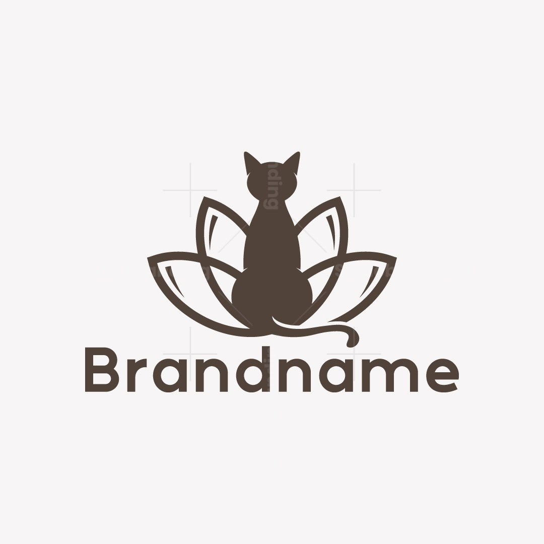 Lotus cat logo | Scalebranding