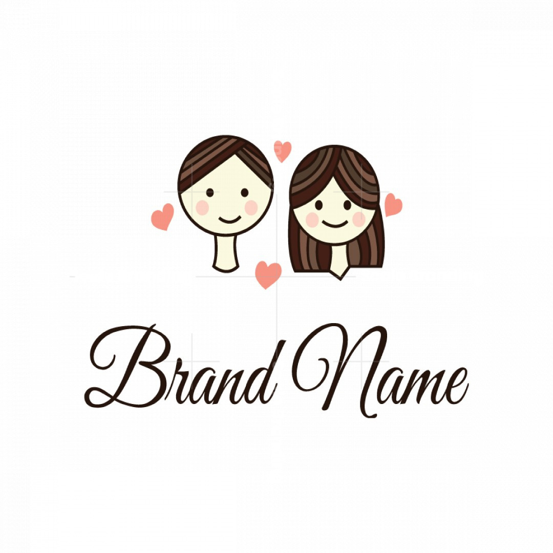 Love Couple Logo | Scalebranding