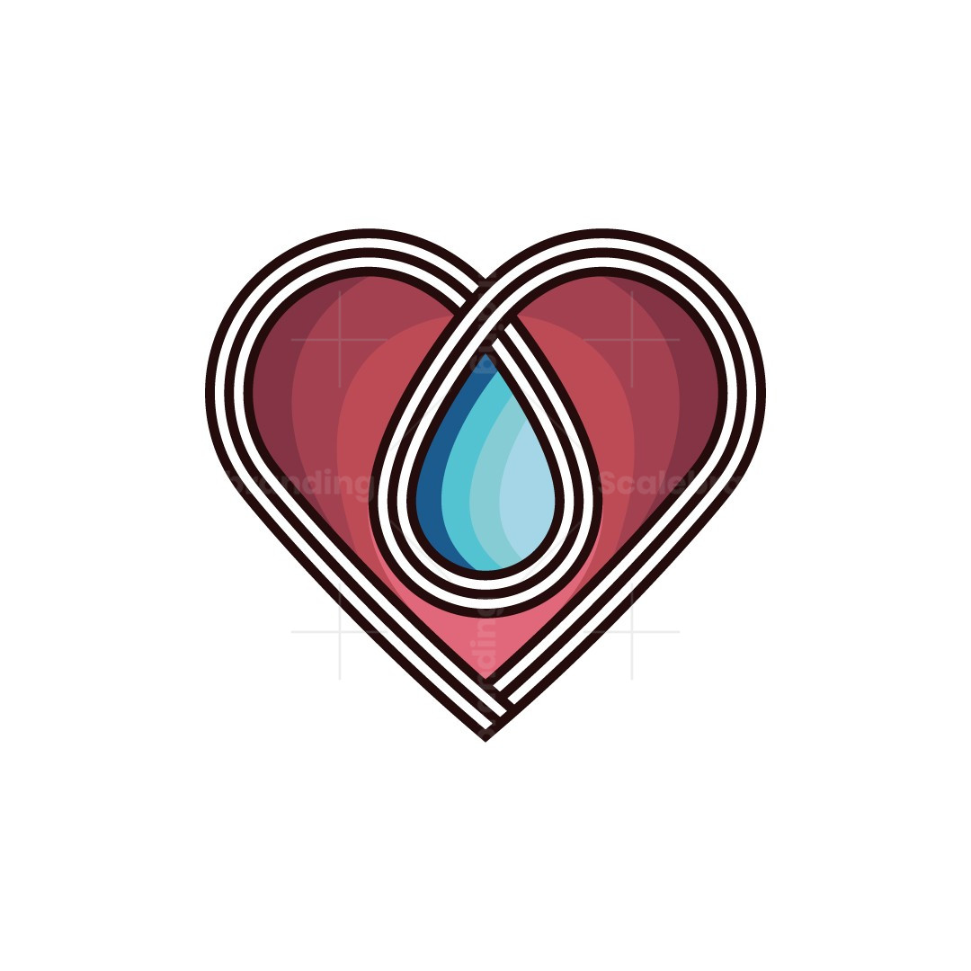 Love Drop Logo | Scalebranding