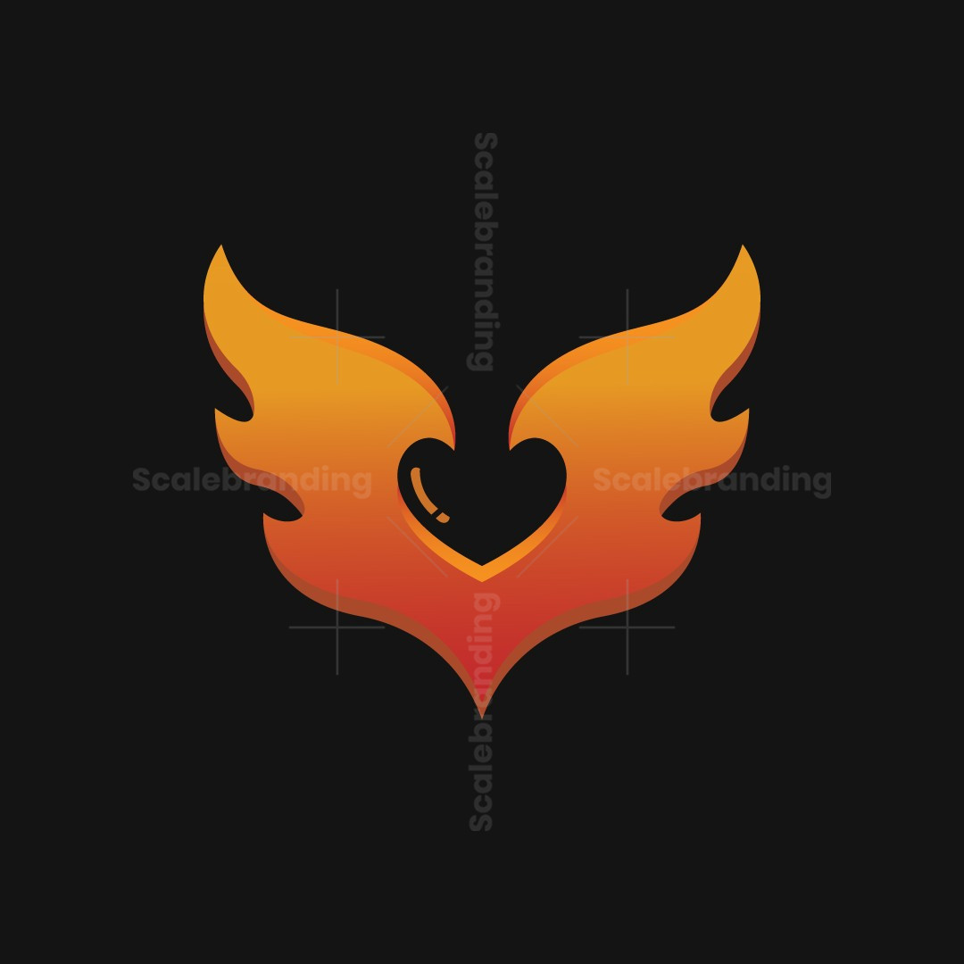 Love Fire Logo Peace, Love, Fire Concept Print For T Shirt.Vector