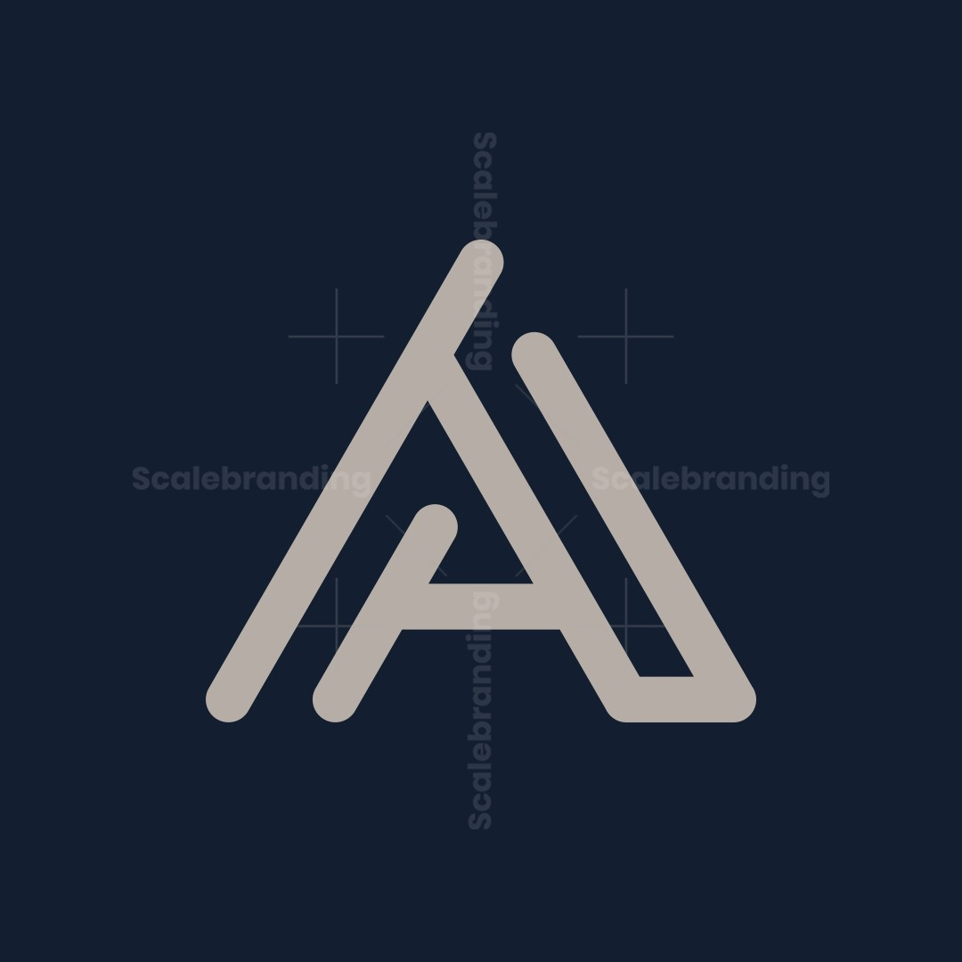 Luxury AA or A Logo | Scalebranding