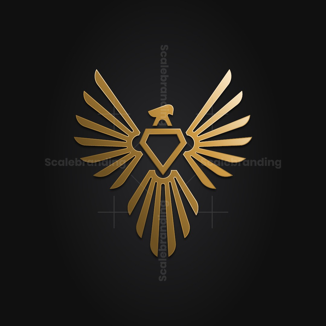 Luxury Diamond Phoenix Logo | Scalebranding